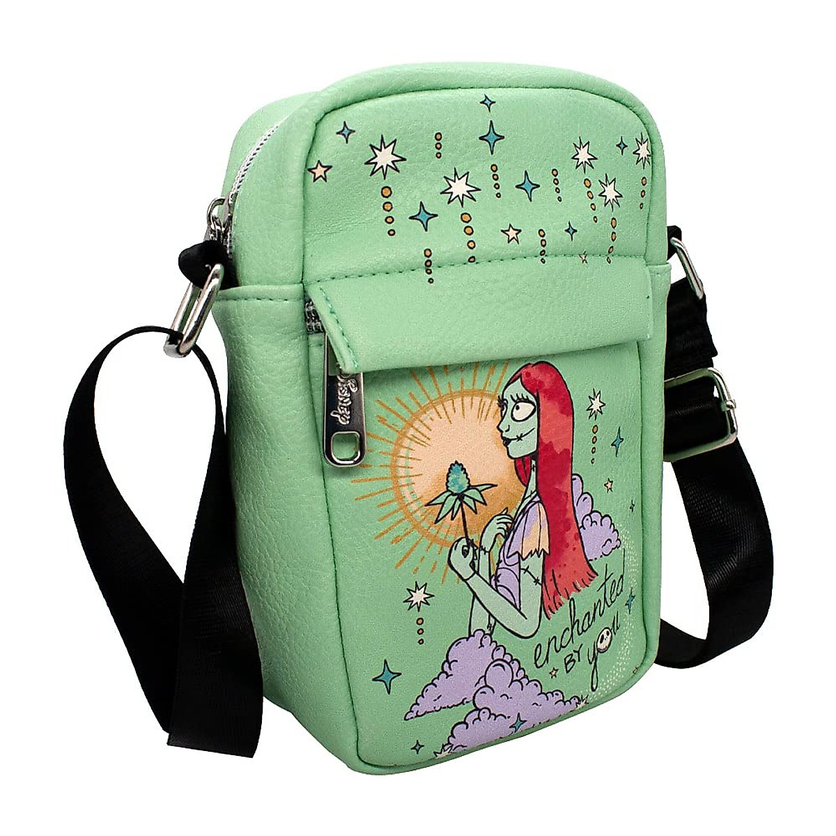 Buckle Down Disney Bag, Cross Body, The Nightmare Before Christmas Sally Enchanted by You Pose, Mint, Vegan Leather