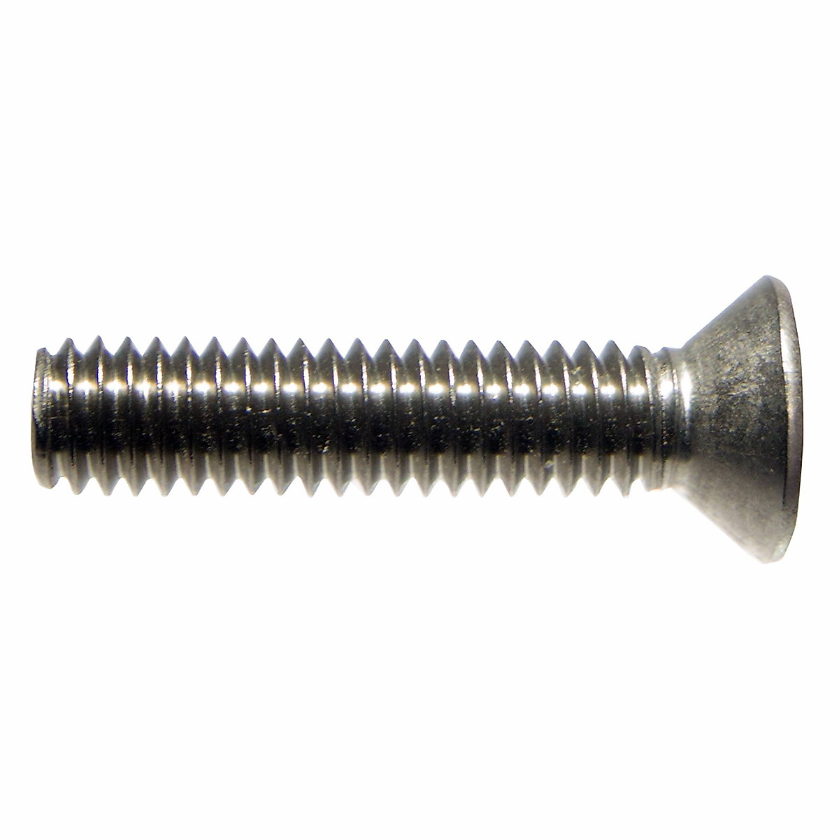 1/4-20 x 1" Flat Head Machine Screws, Phillips Drive, Stainless Steel 18-8, Full Thread, Bright Finish, Machine Thread, Quantity 50 by Fastenere
