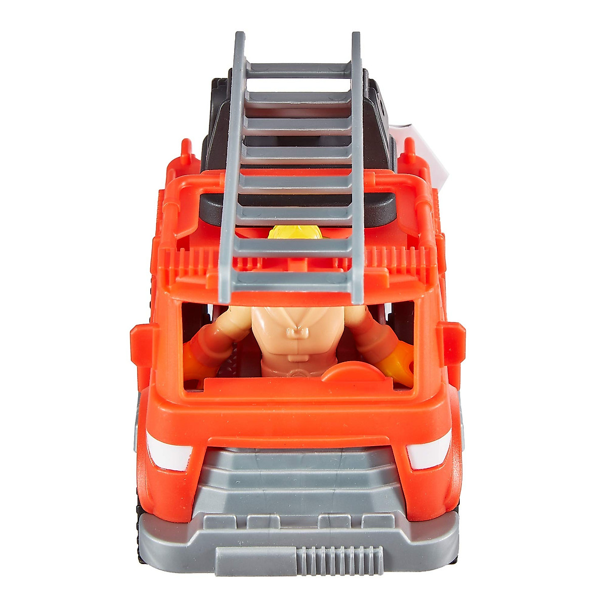 Fisher-Price Imaginext Rescue Fire Truck, Push-Along Vehicle and Character Figure Set for Preschool Kids Ages 3-8 Years