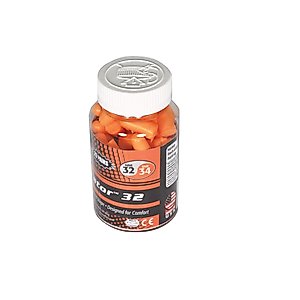 Radians 25 Pair Disposable Uncorded Foam Earplugs, Orange (FP70RD/25)