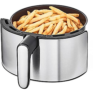 Bella Pro Series 4.3-qt Analog Air Fryer Stainless Steel