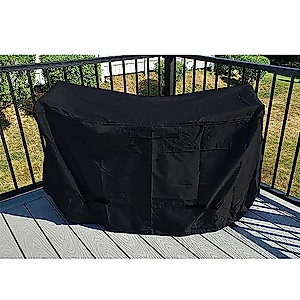 3 Piece Bar Height Outdoor Dining Set Cover Waterproof Heavy Duty Patio Bistro Table and Chairs Cover, 69" L x 32" W x 46" H