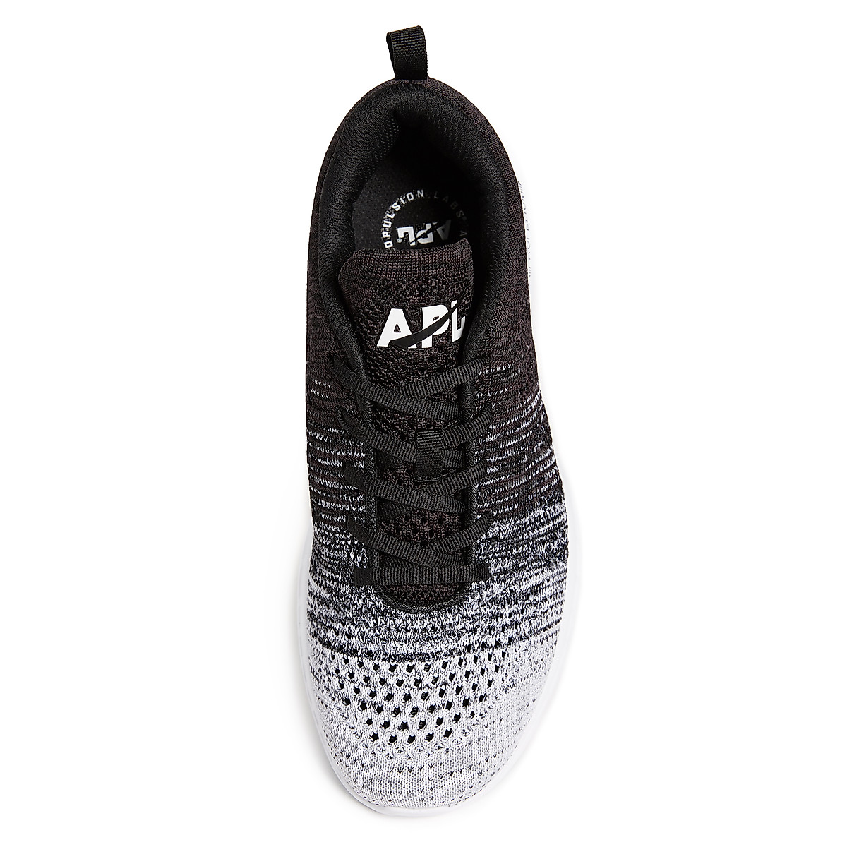 Athletic Propulsion Labs (APL) Techloom Pro White/Heather Grey/Black Melange 9 B (M)
