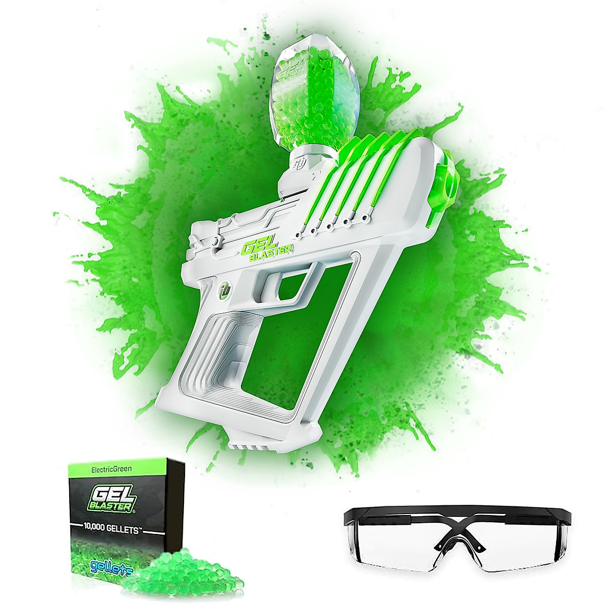 The Original Gel Blaster Surge - Extended 100+ Foot Range - Toy Gel Blasters with Water Based Beads - Semi & Automatic Modes with Powerful 170 FPS - Outdoor Games & Toys - Ages 14+
