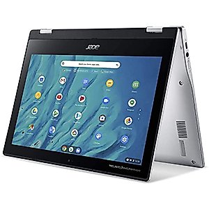Acer Chromebook Spin 311 Convertible 2-in-1 Laptop, MediaTek MT8183C Octa-Core Processor, 11.6in HD Touch, 4GB LPDDR4, 32GB eMMC, Gigabit, WiFi 5, Bluetooth, Google Chrome