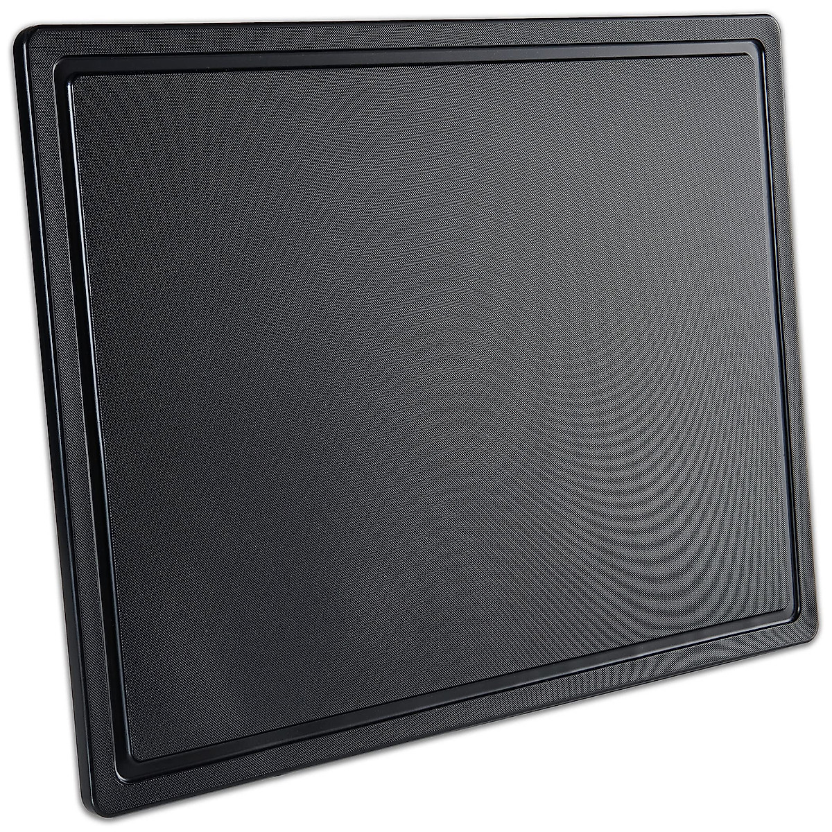 Thirteen Chefs Plastic Cutting Board with Juice Groove - Extra Large Cutting Board for Meat, Grilling, BBQ, Smoking, Fruit, and More - 30" x 18" x 0.5" - Black