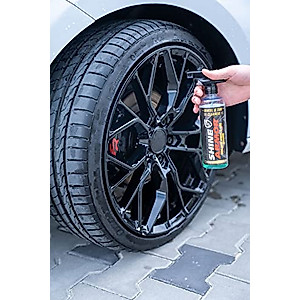 SHINE ARMOR Wheel Cleaner Tire Shine Spray for Car Detailing | Rim Cleaner & Brake Dust Remover Safe for Chrome Alloy Painted Powder Coated Wheels | Magnum Wheel Wash 16 Fl Oz