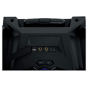 Rockville RockNGo 800 10" Portable Wireless Bluetooth Speaker w/LED/Wheels/Loud!, Black