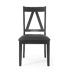 Christopher Knight Home Fairgreens Dining Chair Sets, Black