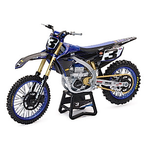 New Ray Yamaha YZ450F Championship Edition Motorcycle #3 Eli Tomac Yamaha Factory Racing 1/12 Diecast Model