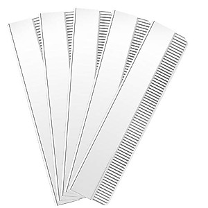 Lamoutor 100Pcs Single Edge Razor Blade Steel Industrial Razor Blades Disposable Straight Razor Blades for Men and Women