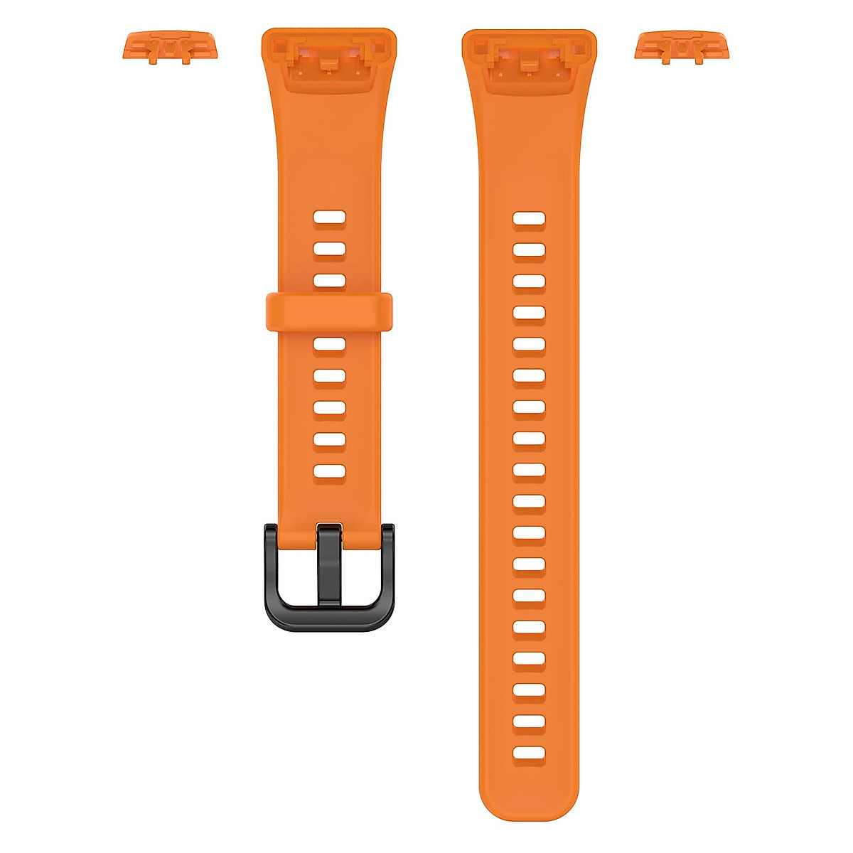 TenCloud 5-Pack Straps for Honor Band 6 Smartwatch - Compatible with Huawei Honor Band 6, Waterproof Replacement Strap