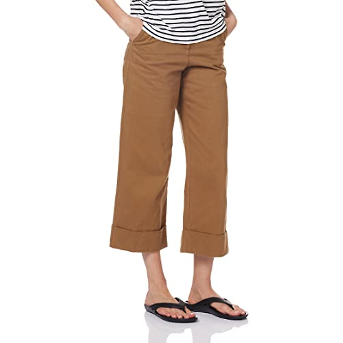 Crocs womens Kadee Ii Flip Flop, Black, 10 US