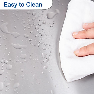 HARDURA Stainless Steel Overshelf 12X72 Inches, NSF Commercial Double Shelf for Prep Work Table in Restaurant, Home and Kitchen