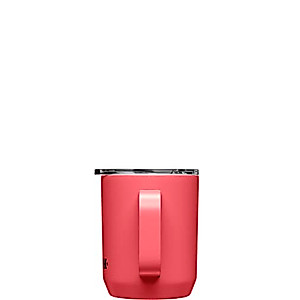 CamelBak Horizon 12 oz Camp Mug - Insulated Stainless Steel - Tri-Mode Lid - Wild Strawberry