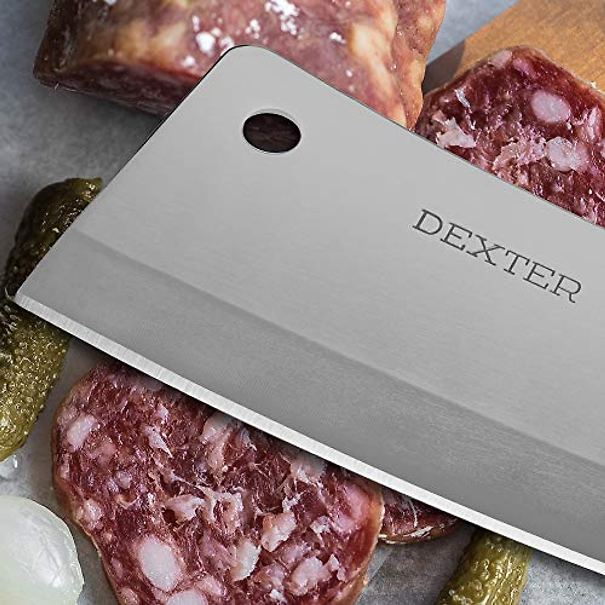 Dexter-Russell 8" Stainless Heavy Duty Cleaver, S5288, Traditional Series, Silver