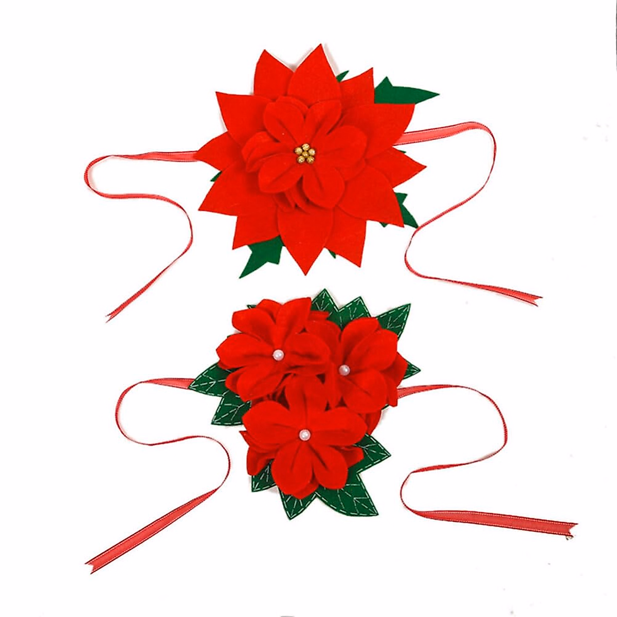 Garneck Curtain Ties Magnetic Hooks Christmas Decor Magnetic Curtains Curtain Buckle Tie Back Hooks Miniature Poinsettias Red Fasteners Pendant Hook up Window Curtain Frame Tassel Trim