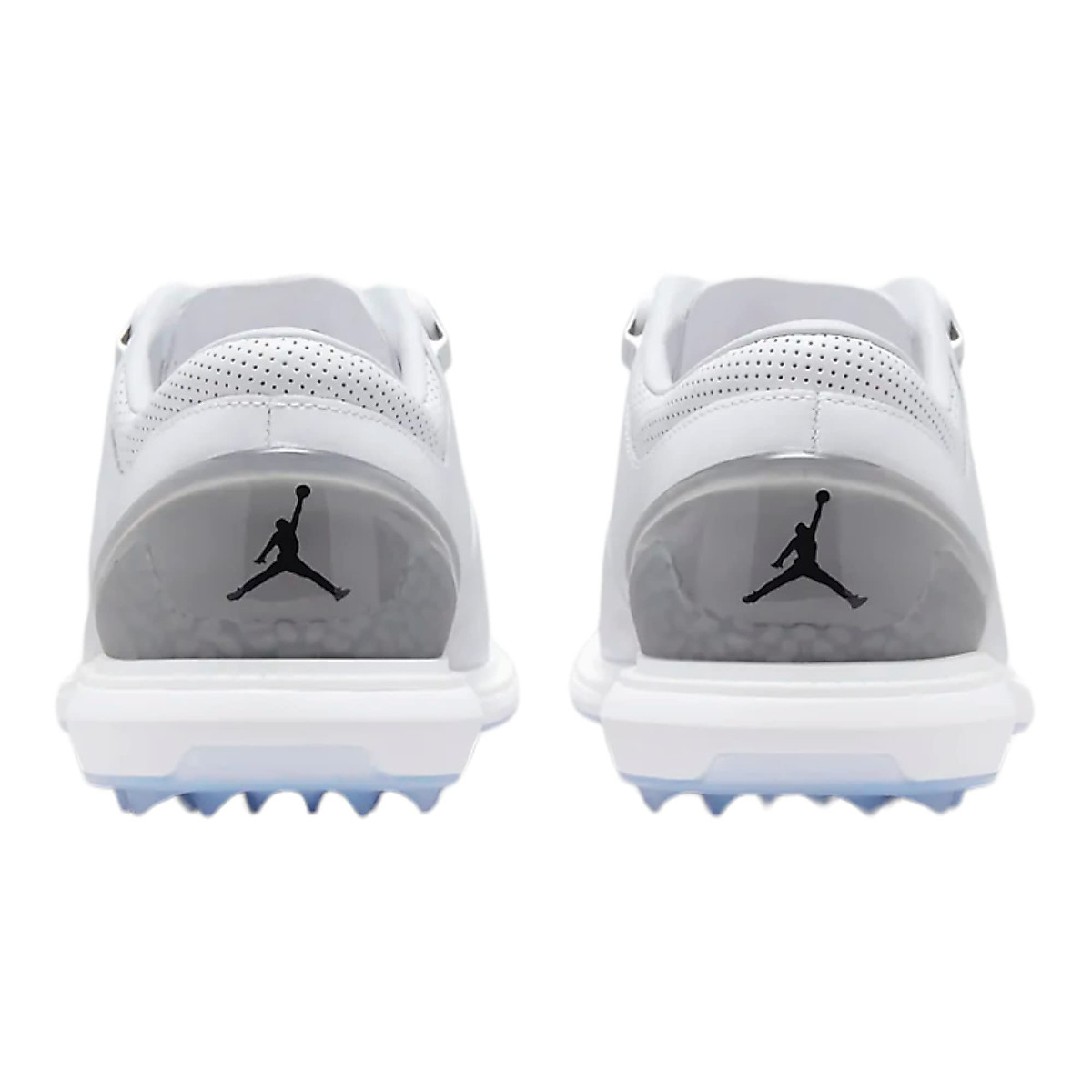 NIKE Jordan 4 Adg Men's Golf Shoes, White Black Pure Platinum, 9.5