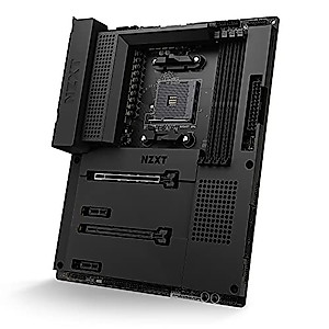 NZXT N7 B550 - N7-B55XT-B1 - AMD B550 chipset (Supports AMD Socket AM4 Ryzen CPUs) - ATX Gaming Motherboard - Integrated Rear I/O Shield - WiFi 6 connectivity - Black (Renewed)