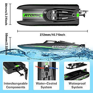 VOLANTEXRC Toys for 6-12 Year Old Boys Amphibious RC Car for Kids 2.4Ghz Remote Control Boat Waterproof 4WD RC Monster Truck Stunt Car Boys Girls Christmas Birthday Gifts All Terrain Beach Pool Toys