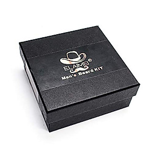 Beard Grooming & Trimming Kit for Men Care - Beard Brush, Beard Comb, Beard Oil 30ml, Mustache & Beard Balm Butter Wax 30g, Barber Scissors,Men Beard