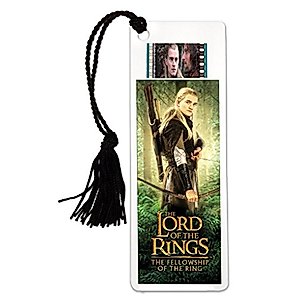 Legolas Bookmark - Lord of The Rings - Fellowship of The Ring - Features Real Clip of 35mm Film from Lord of The Rings Movies