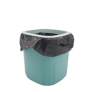 JASINCESS 0.5 Gallon Small Trash Can Mini Desktop Trash Can Plastic Trash Can 0.5 Gal Square Trash Can for Desktop, Kitchen, Bedroom, RV, Home Office, Kids Room - 2 Pack