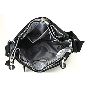 Noble Mount Crossbody Bags for Women - Travel Sling Bag - Black