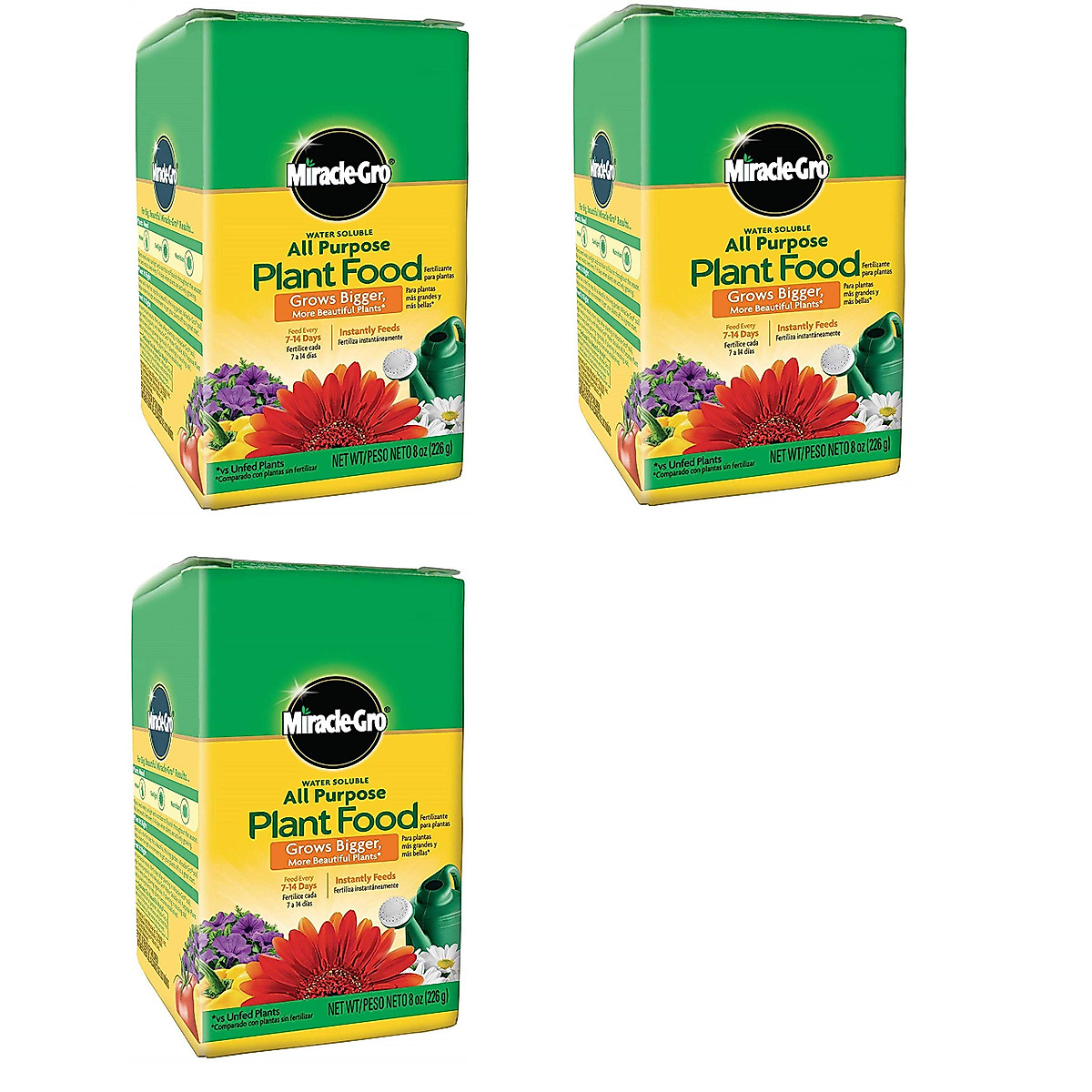 Miracle-Gro Water Soluble All Purpose Plant Food, 8 oz