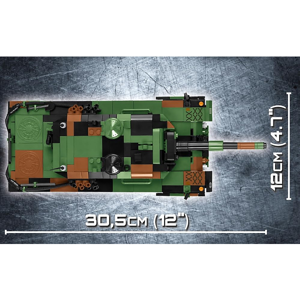 COBI Small Army Tank Museum Leopard 2 A4, Multicolor