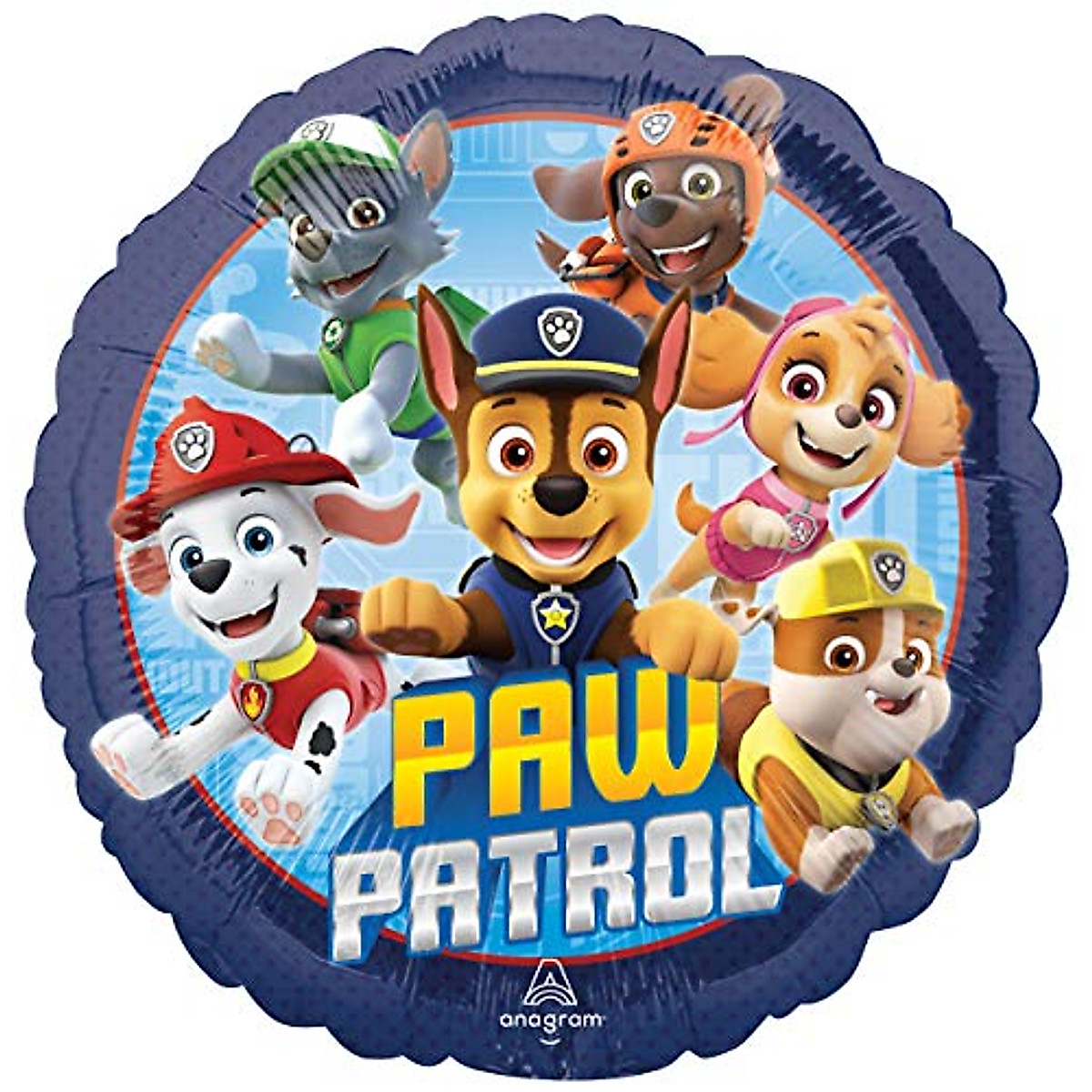 Paw Pups on Patrol Party Supplies 4th Birthday Balloon Bouquet Decorations
