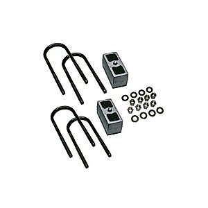 Superlift | 1297 | 2.5" Block Kit with Rear Lift Blocks, U-Bolts, & Hardware | Fits 1966-1979 Ford F-100 / F-150 4WD