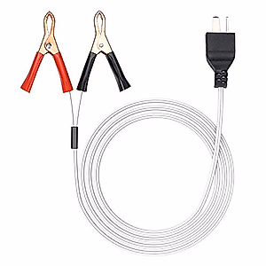 BougeRV Generator DC Charging Cables for Honda Generator 16AWG with 2X 20A Pure Copper Alligators 10 Feet Cord Fit for Honda EU1000i EU2200i(Original one) EU2000i EU3000i is Replaces 32650-892-010AH