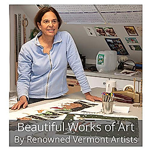 Chandler 4 Corners Artist-Designed Crossed Skis Hand-Hooked Wool Decorative Christmas Throw Pillow (14” x 14”)