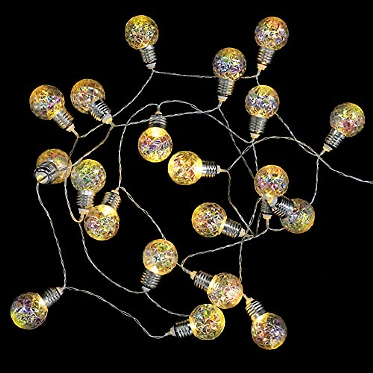 ibasenice 1Set LED Globe String Light Porch Led String Lights LED Outdoor Light String for Holiday Party Home Patio Garden Backyard Decoration