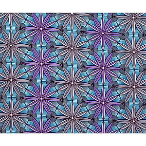 6 Yards African Wax Polyester Fabric Original Ankara Fabric Tissu Craft DIY Sewing Material