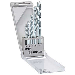 Bosch 1609200228 Masonry Drill-Set "Cyl-1" 5 Pcs
