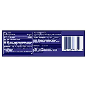 Crest 3D White, Charcoal Whitening Toothpaste, 3.0 oz