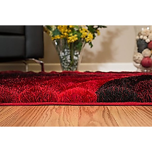 United Weavers of America Finesse Astral 1'10" x 3' Rug, Red