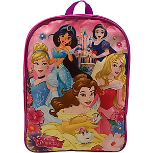 Ruz Princess Girl's 15" Backpack (Pink-Purple)