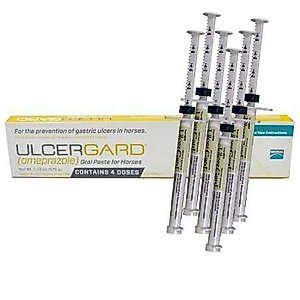 6 Pack Ulcergard (Omeprazole) Oral Paste Syringe (13.68 Gm)