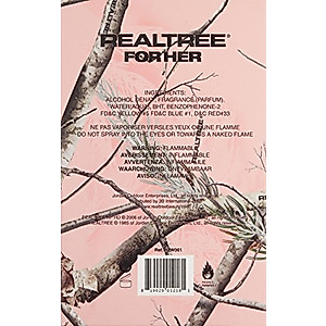 Realtree Eau de Parfums Spray for Her, 3.4 Fluid Ounce