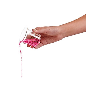 HIC Kitchen E-Z 4-Step Multi Measure Bar Cocktail Jigger, 0.5-Ounce to 2-Ounces