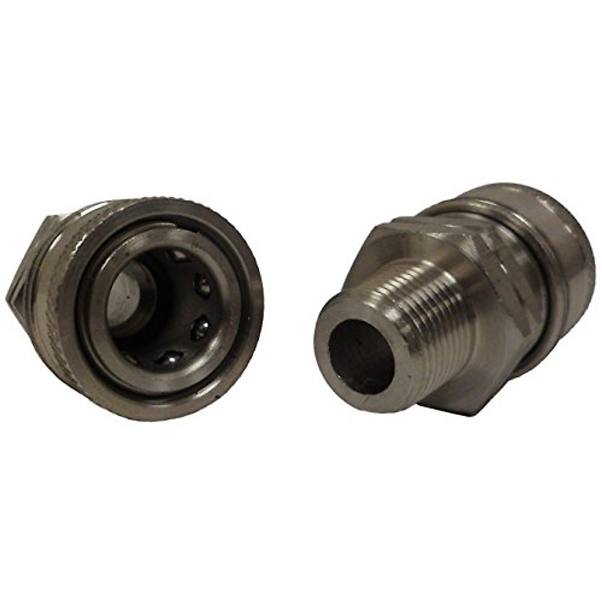 Ultimate Washer UW16-PW4FB0, Female Coupler, Stainless Steel, 2-Pack (3/8")