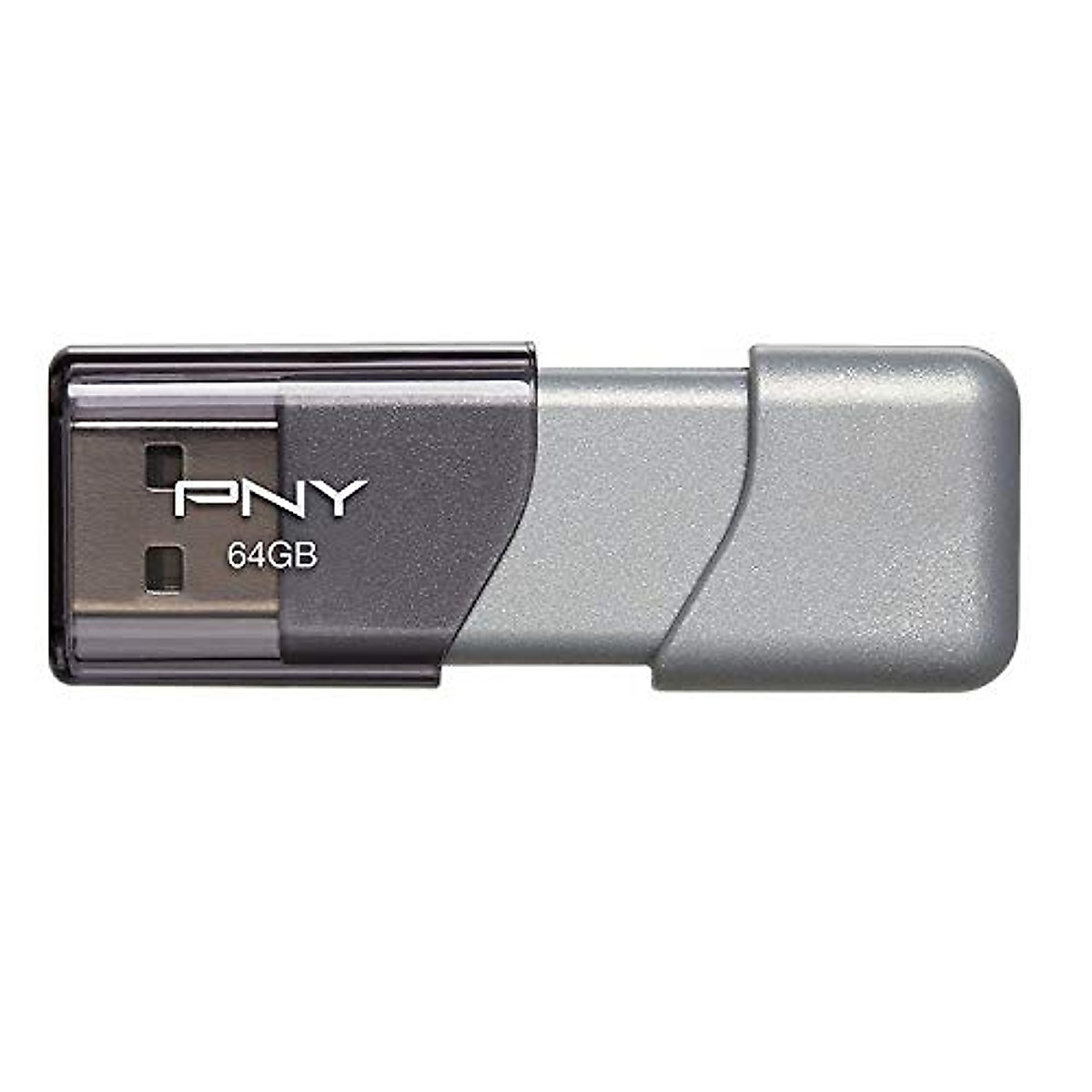 PNY 64GB USB 3.0 Flash Drive Turbo Attache 3 (50 Pack Bulk) Thumb Drives Bundle with (25) Everything But Stromboli Lanyard (P-FD64GTBOP-GE)
