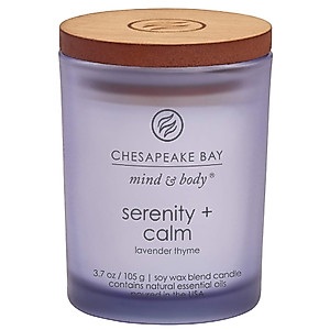 Chesapeake Bay Candle Peace + Tranquility, Balance + Harmony, Serenity + Calm Scented Candle Gift Set, Small Jar (3-Pack), Assorted