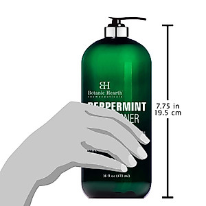 Botanic Hearth Peppermint Conditioner (16 oz) and Apple Cider Vinegar Shampoo (16 oz) Bundle