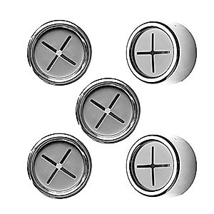 5 Pcs Tea Towel Holder Self-Adhesive Tea Towel Holder Round Self-Adhesive Hooks Kitchen Hooks Push in Suction Hand Towel Holder for Bathroom for Bathroom Kitchen and Home No Drilling Required