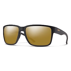 SMITH Emerge Sunglasses with ChromaPop Lenses – Performance Sports Active Sunglasses for Biking, Running & More – For Men & Women – Matte Black + Bronze ChromaPop Polarized Mirror Lenses