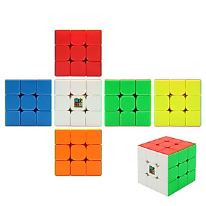 ZCUBE Moyu RS3M 3x3 Magnetic Speed Cube Stickerless Magic Cube M Puzzle Cube Fast Smooth Turning 3x3x3 Cube